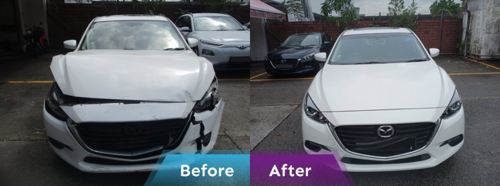 Before - After Repair - Pegasus Engineering & Trading Pte Ltd